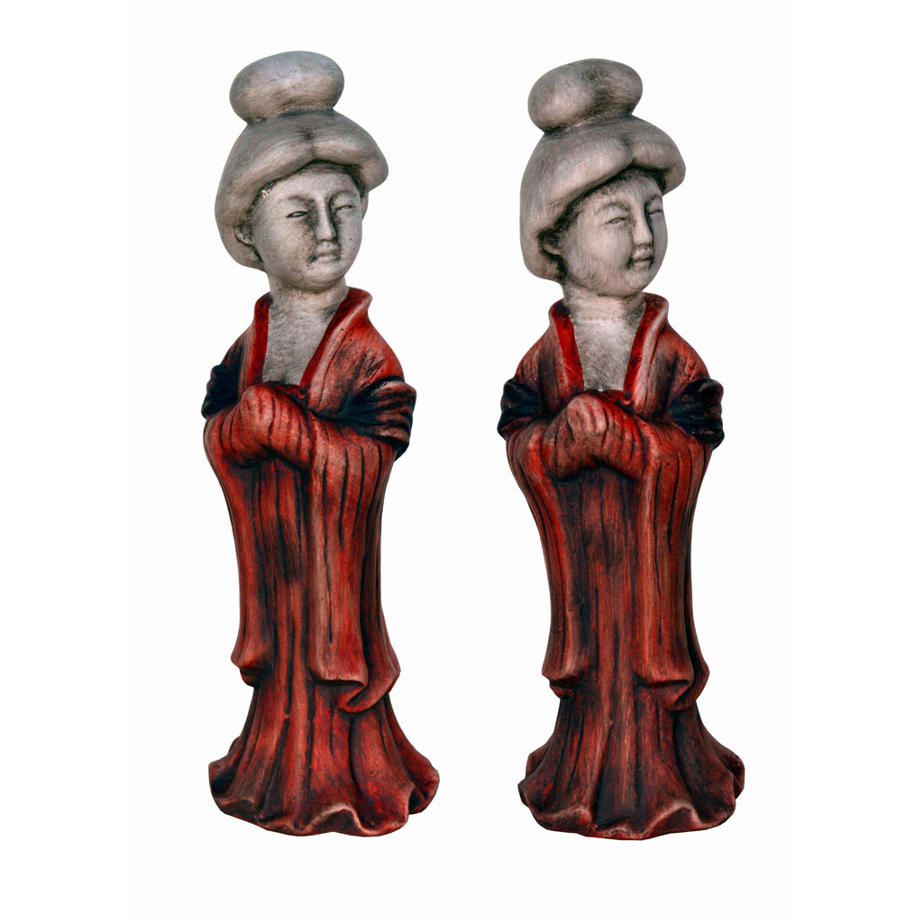 Set de 2 figuras cerámica - Artesanía San José